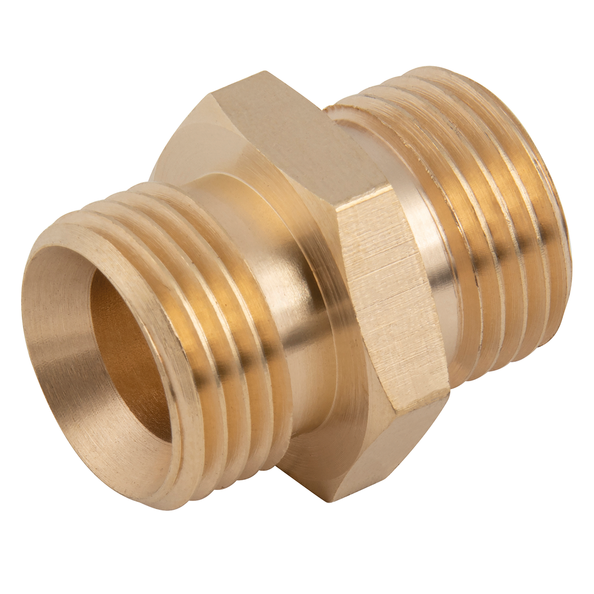 FT Pro - PM38-38FF 3/8" BSPP Male Flat Faced Equal Adaptor