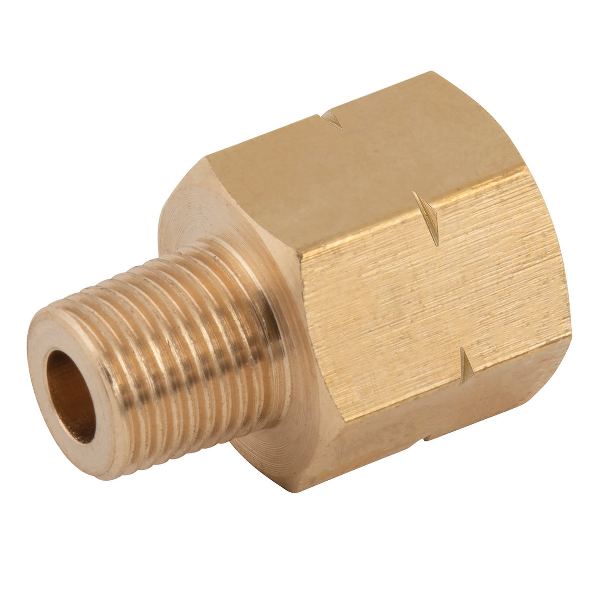 Air-Pro UP13-38-12N - 3/4" NPT Male x 1" Nps Female Reducing Connector | FluidAirFittings