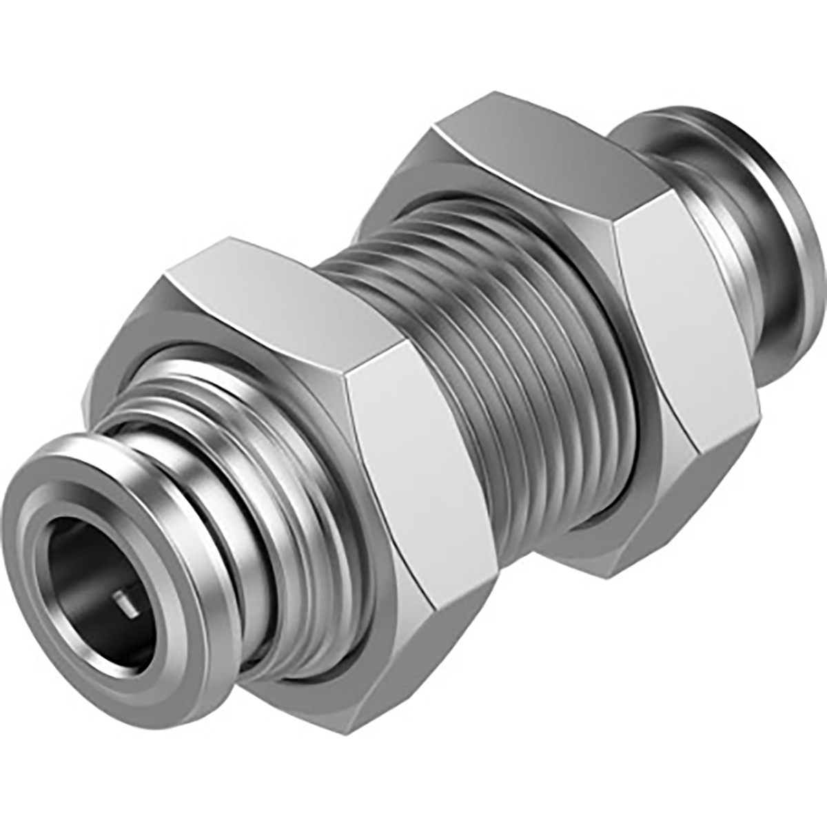 Festo 885729 - Npqr-H-Q4-E Push-In B/Head Conn | FluidAirFittings
