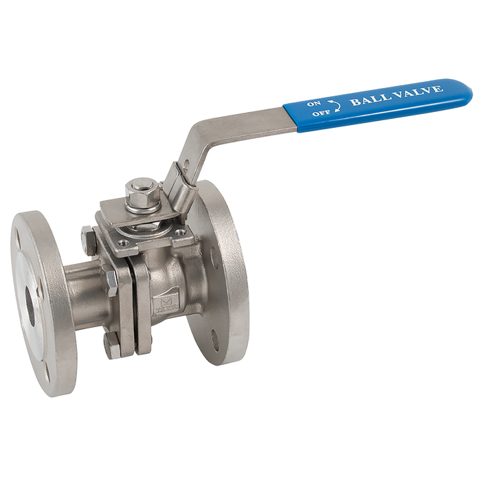 Haitima 2019S 4 - 1/2" Pn16 Flange S/S 2Pc Fbbv Lvr Op | FluidAirFittings