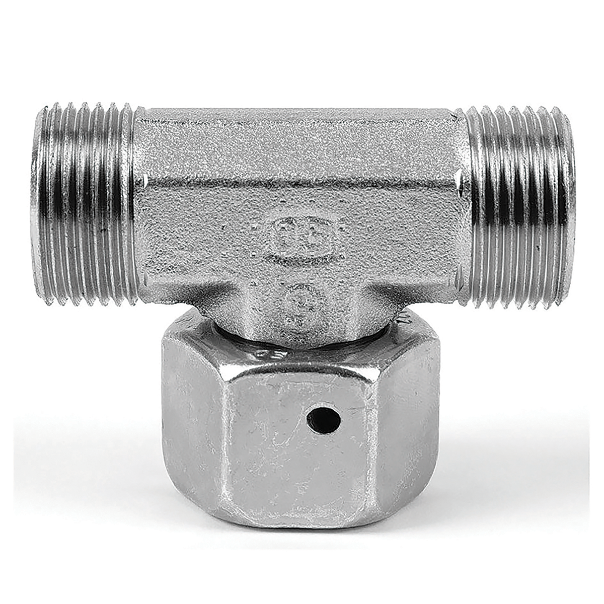Parker M36 Metric Female X 28MM OD EO Swivel Branch Tee ET28LCF