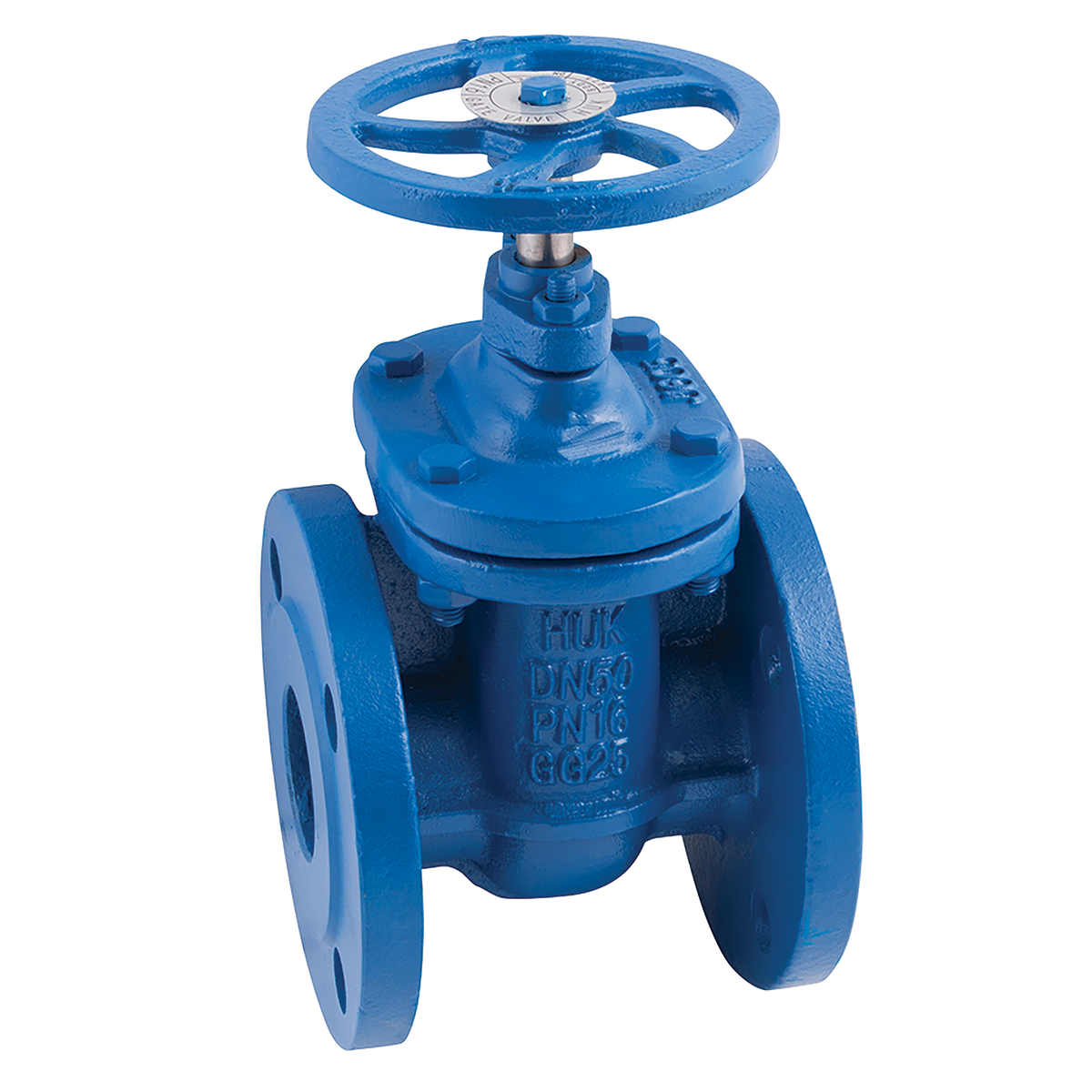 FT Pro 3" PN16 Cast Iron Gate Valve Metal Seat D02 11 | FluidAirFittings