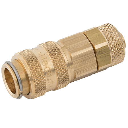 Rectus Brass Body 21KB Series Coupling Quick Fit NBR Seal. | 4mm x 6mm ...
