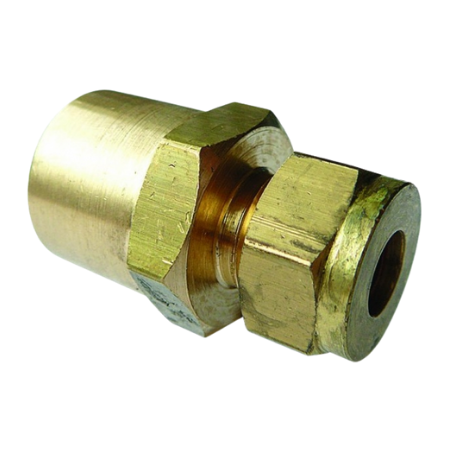 Wade Equivalent Brass Male BSPP Stud Coupling 1/8" BSPP Male 1/8" Tube ...