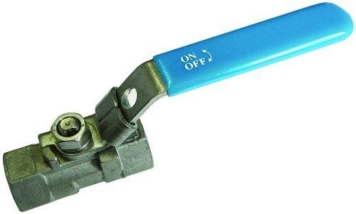 Stainless Steel One Piece Lever Ball Valve - Reduced bore | 3/8" | SSV ...