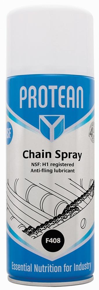 Tygris Chain Spray NSF Food Area | 400ml Size | F408 | FluidAirFittings